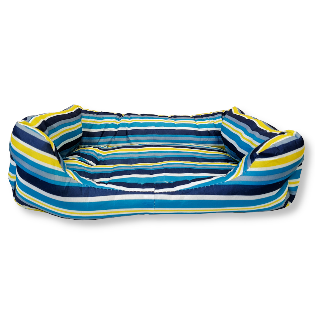 Šunų ir kačių guolis, mėlynai geltonas | Keturkojams.lt